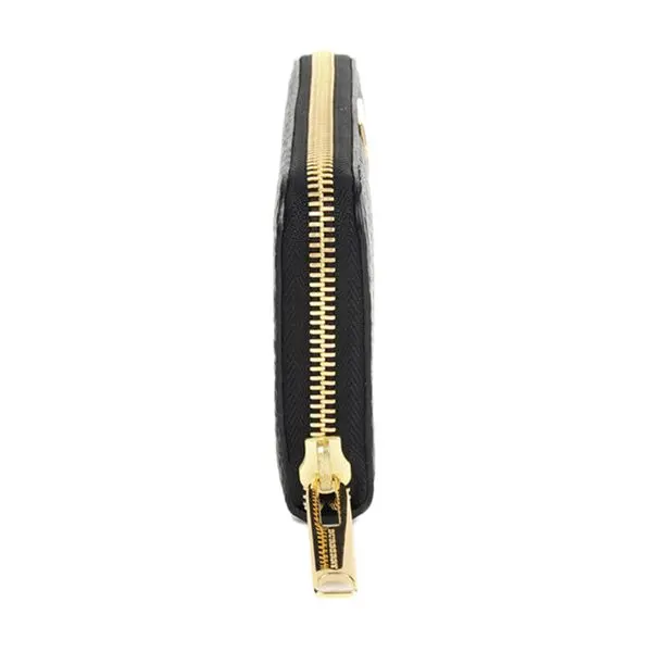 Burberry Logo Details Wallet - Black