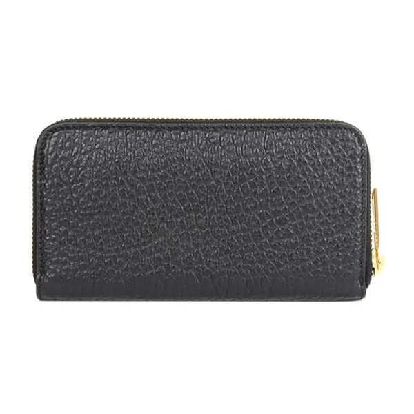 Burberry Logo Details Wallet - Black
