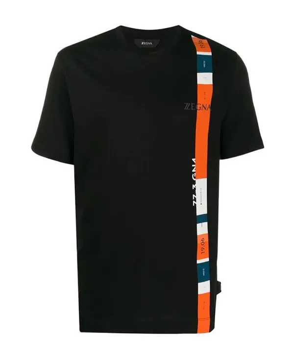 Zegna Logo Short-sleeved T-shirt