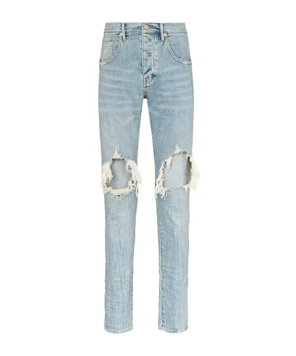 PURPLE BRAND Belt Loop Jeans - Blue