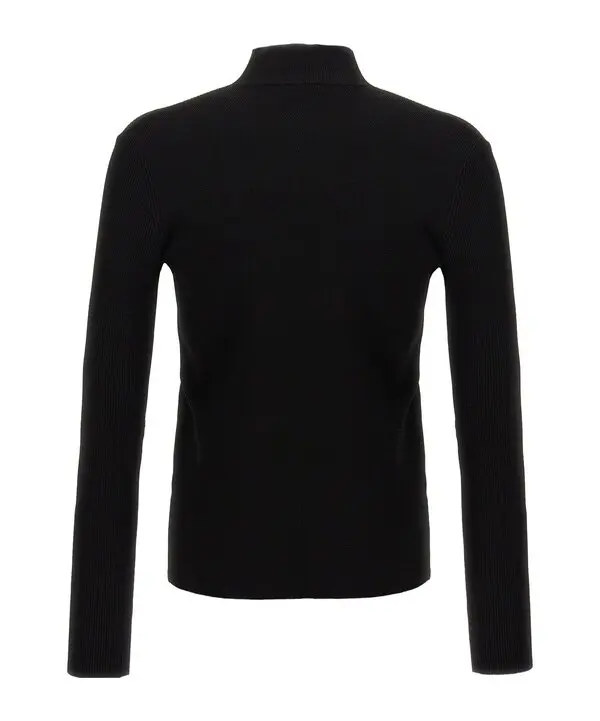 DIESEL® K-zackary Mock-neck Jumper With Oval D Detail