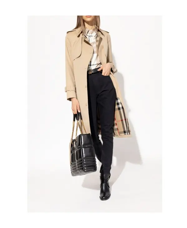 Burberry House Check Round-toe Boots