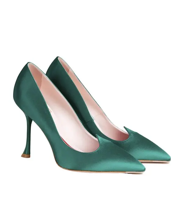 ROGER VIVIER I Love Vivier High Heels - Green