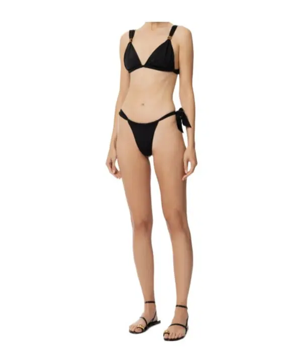 Elisabetta Franchi Triangle Cup Bikini Set - Black