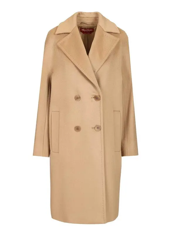 Max Mara Agenda Double-breasted Long Coat - No
