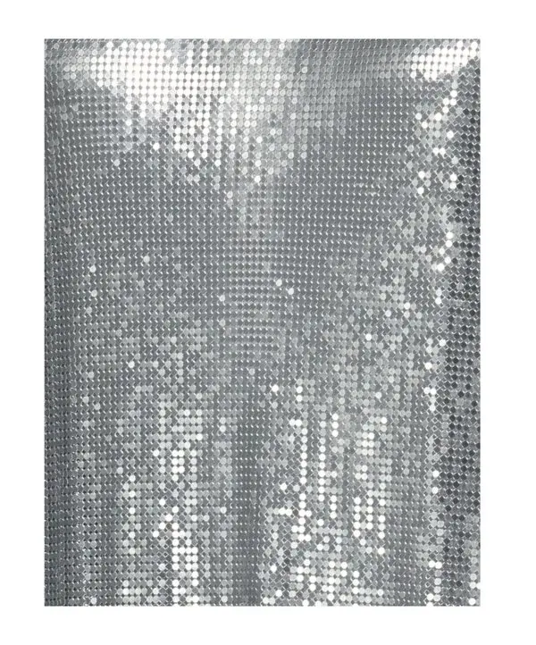 Rabanne Mesh Metallic Tank Top