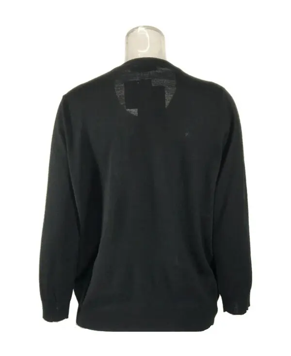 Max Mara Round Neck Long Sleeve Embellished Cardigan