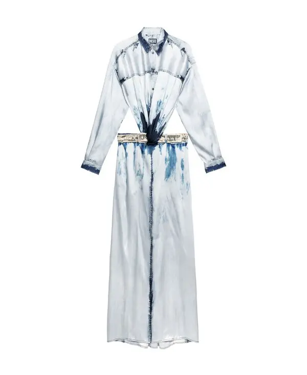DIESEL® D-suki Cut-out Maxi Dress - White