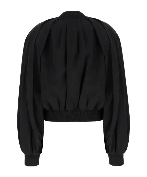 JUUN.J Zip-up Casual Jacket With Ribbed Trims - No
