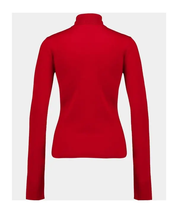 Gabriela Hearst May Sweater With High Neck And Long Sleeves - Red