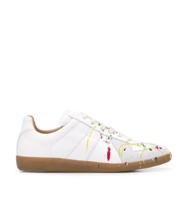 MAISON MARGIELA Paint Replica Sneakers - White