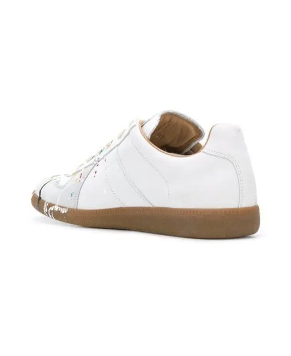 MAISON MARGIELA Paint Replica Sneakers - White