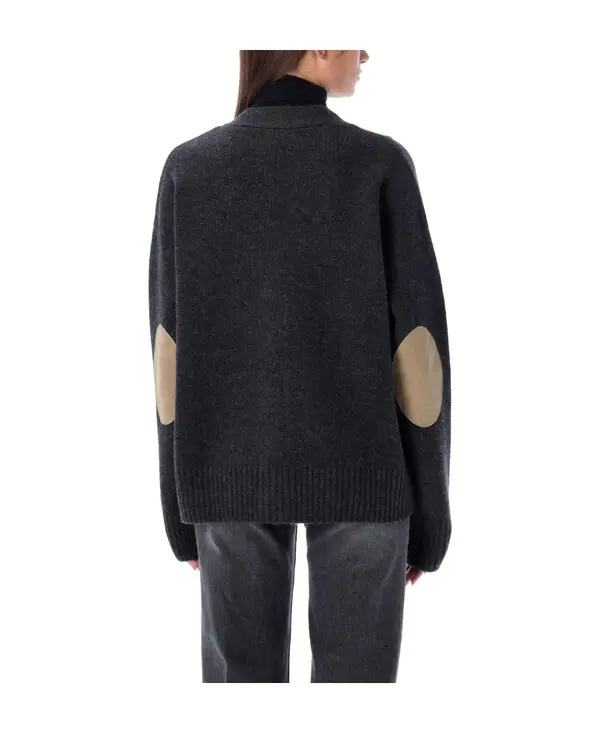 Ami Long Sleeve Buttoned Cardigan