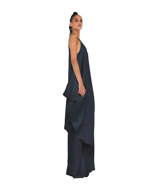 Norma Kamali One-shoulder Asymmetric Dress