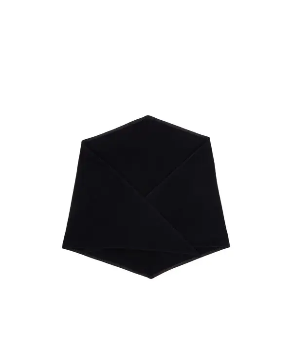 RIER Losange Scarf - Black