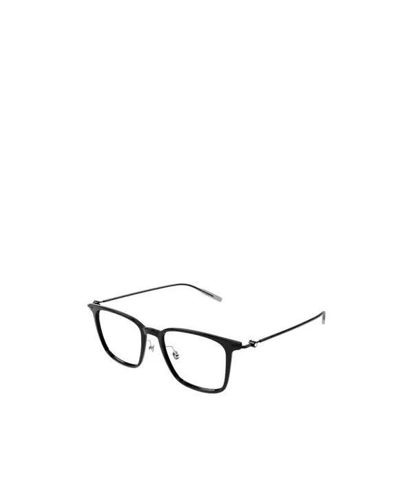 Montblanc Square Frame Eyeglasses - Black