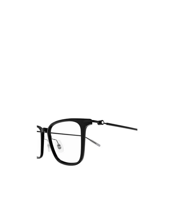 Montblanc Square Frame Eyeglasses - Black