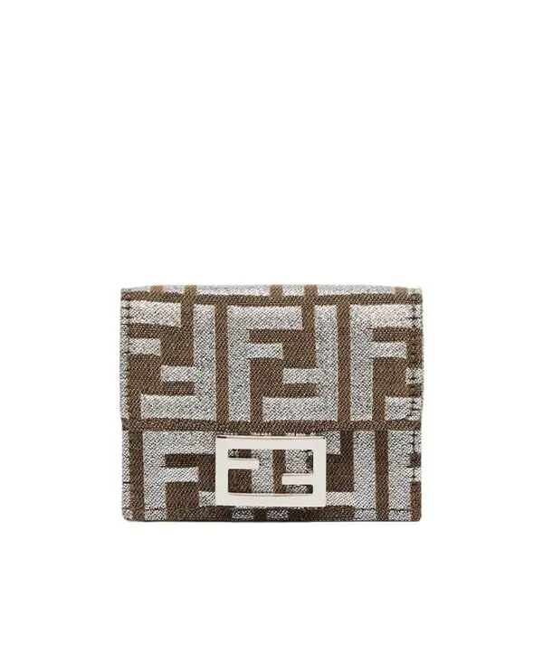 Fendi Monogrammed Tri-fold Wallet - Multicolor
