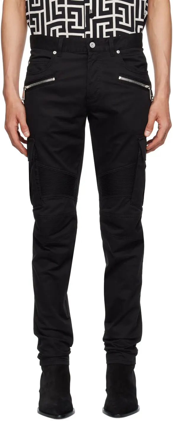 Balmain Tapered Cargo Trousers
