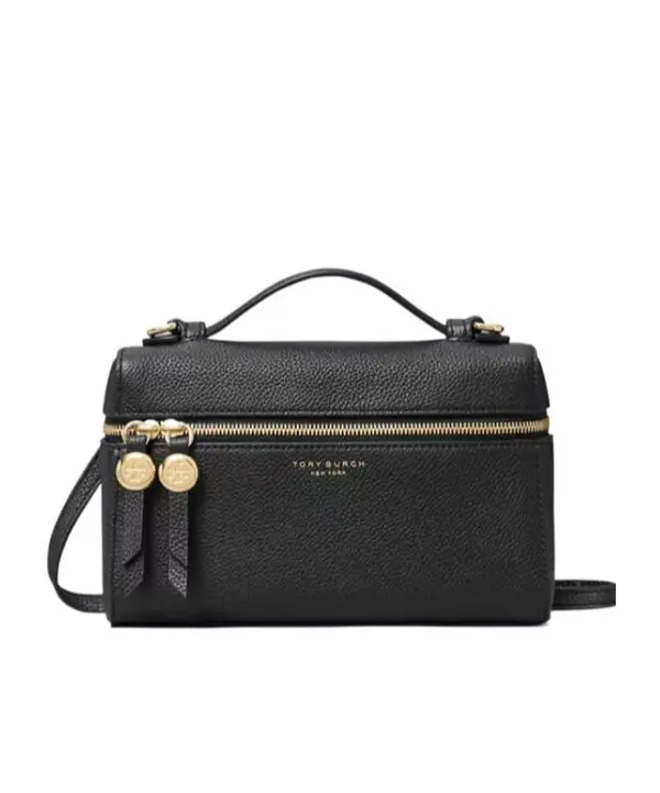 Tory Burch Romy Slim Top Handle Bag - Black