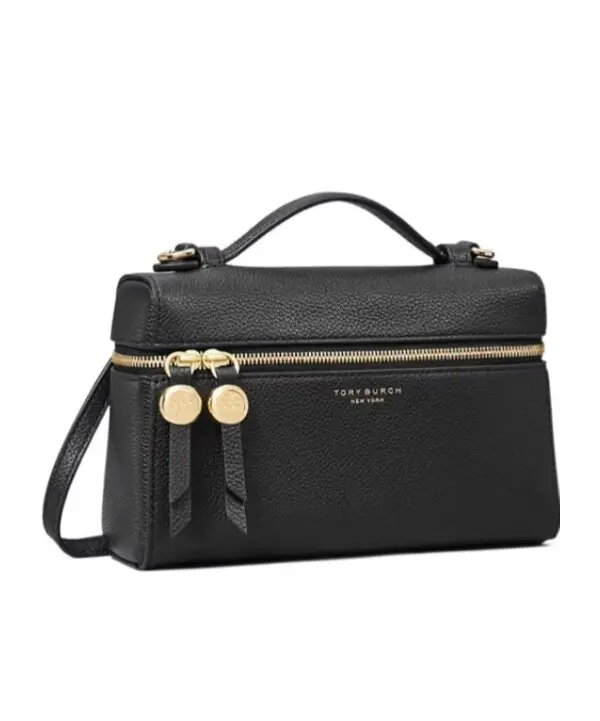 Tory Burch Romy Slim Top Handle Bag - Black
