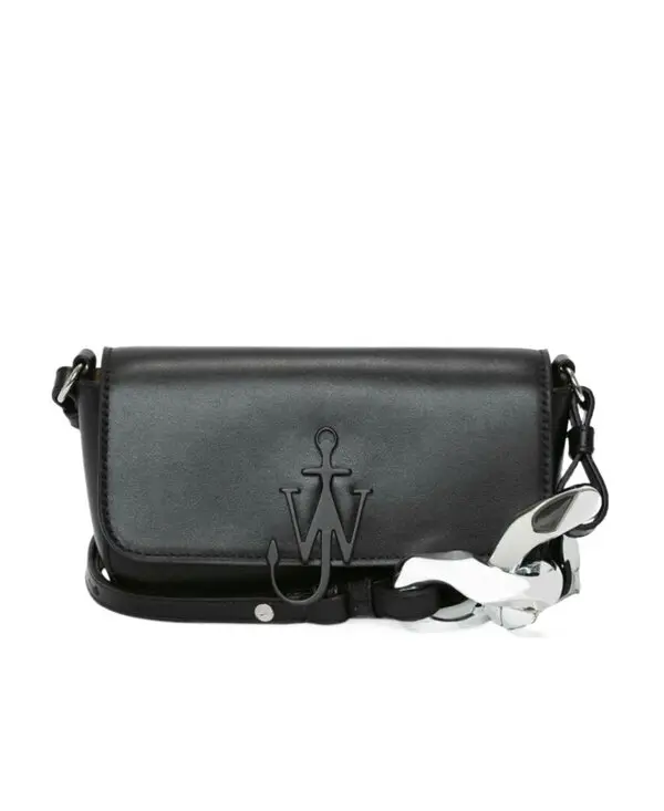 J.W.ANDERSON Jw Anderson Logo Plaque Chain Detailed Shoulder Bag