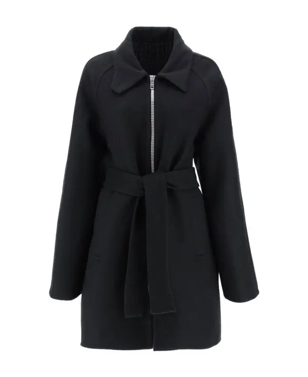 Givenchy Belted Zip Coat