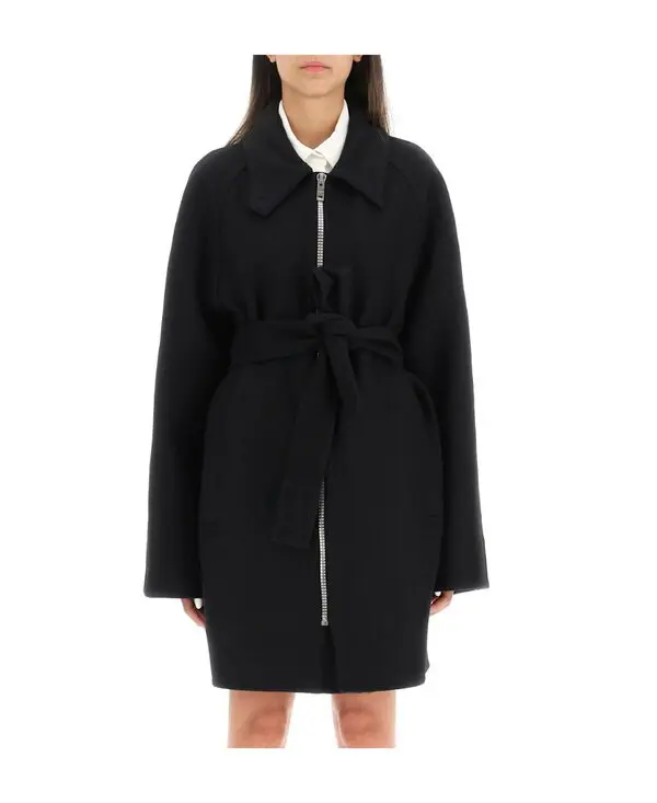 Givenchy Belted Zip Coat