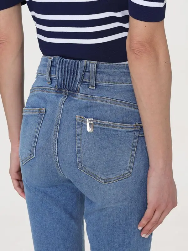 Liu Jo Skinny Denim Jeans With Patch Pockets