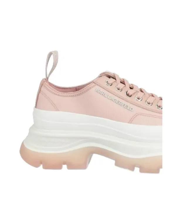 Karl Lagerfeld Thick Sole Logo Lacing Casual Sneakers