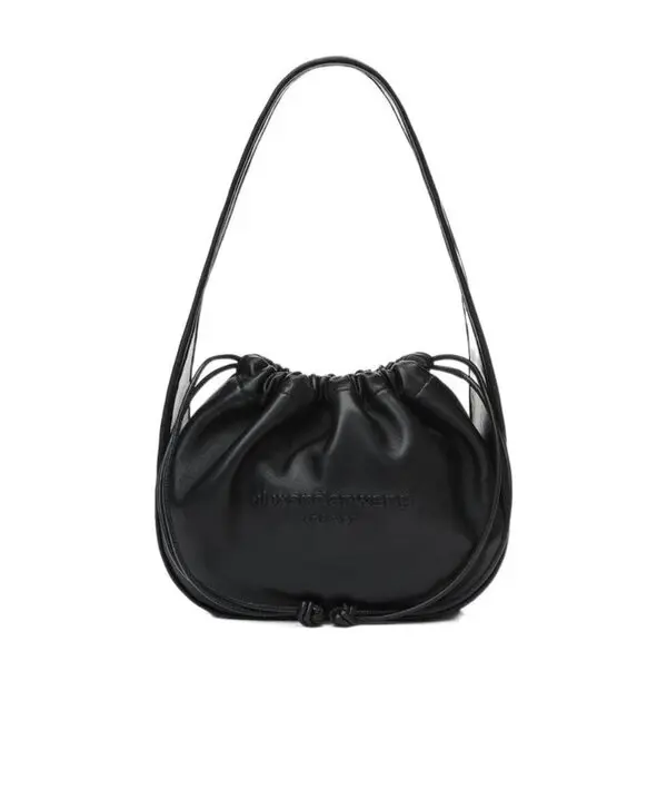 Alexander Wang Small Cinch Shoulder Bag - Black
