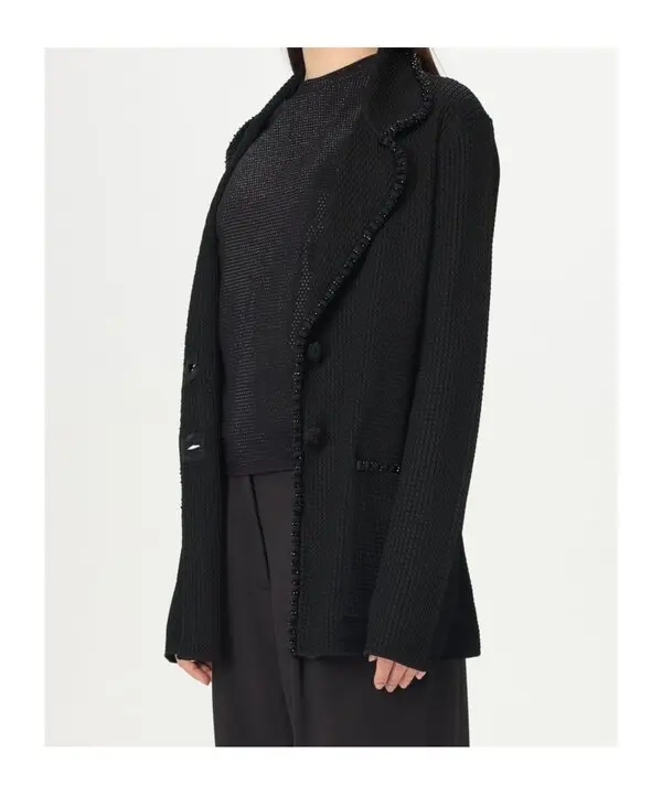 Emporio Armani Beaded Trim Jacket