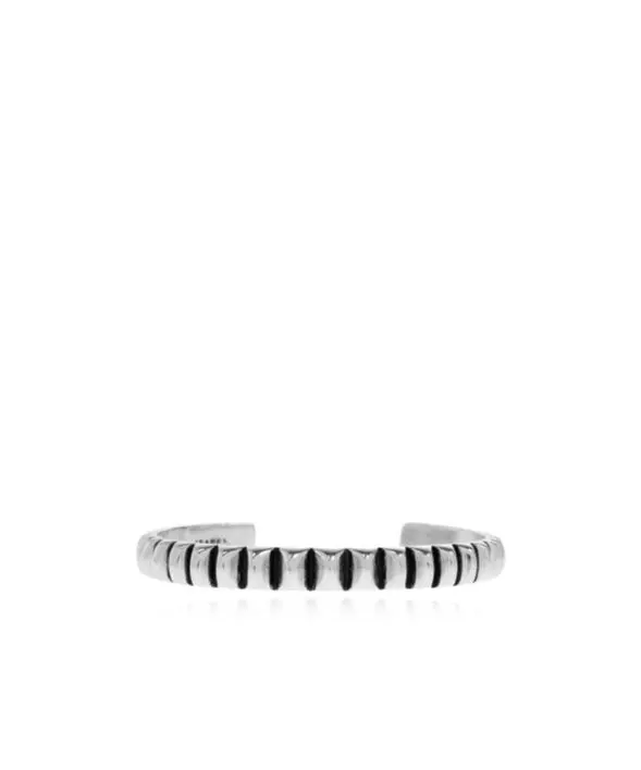 Isabel Marant Étoile Logo-engraved Fluted Bracelet