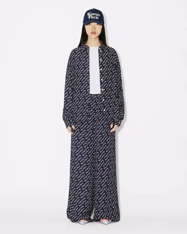 Kenzo All Over Logo Pajama Pants