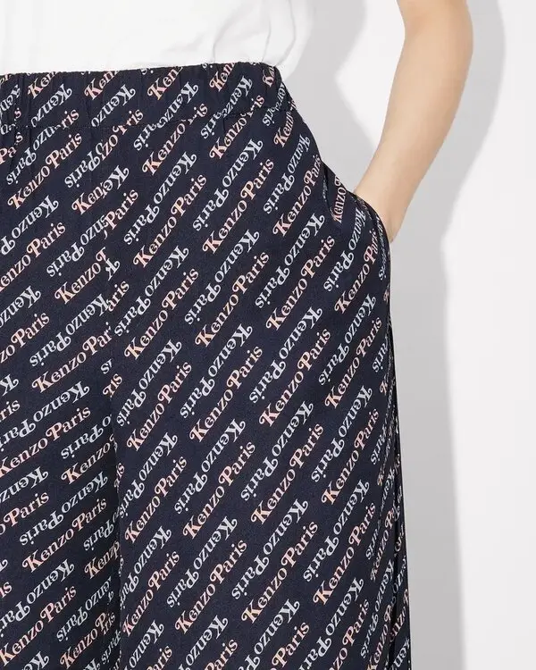 Kenzo All Over Logo Pajama Pants