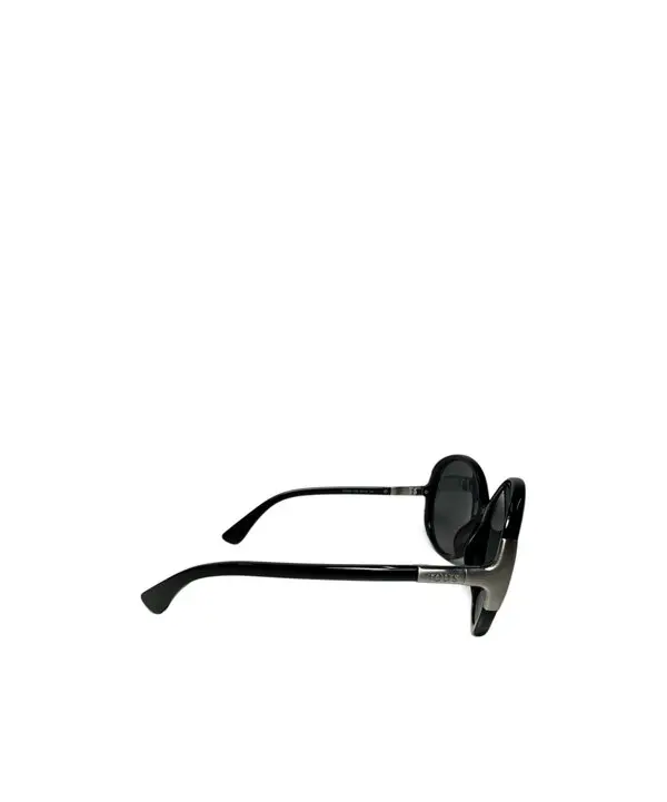 TOD'S Round Frame Sunglasses - Black