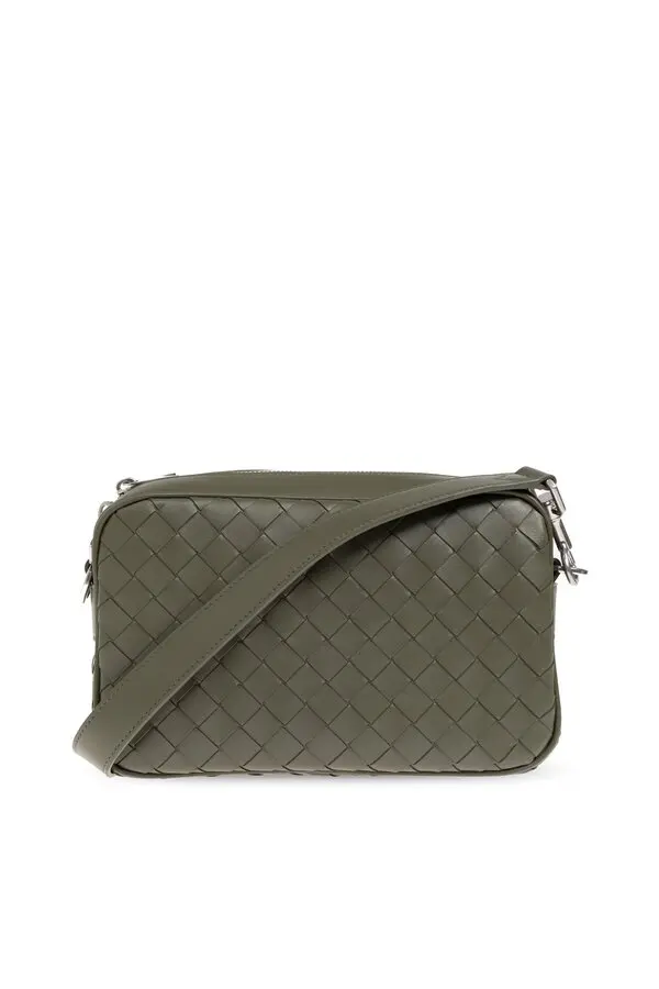 Bottega Veneta Zippered Shoulder Bag - Green