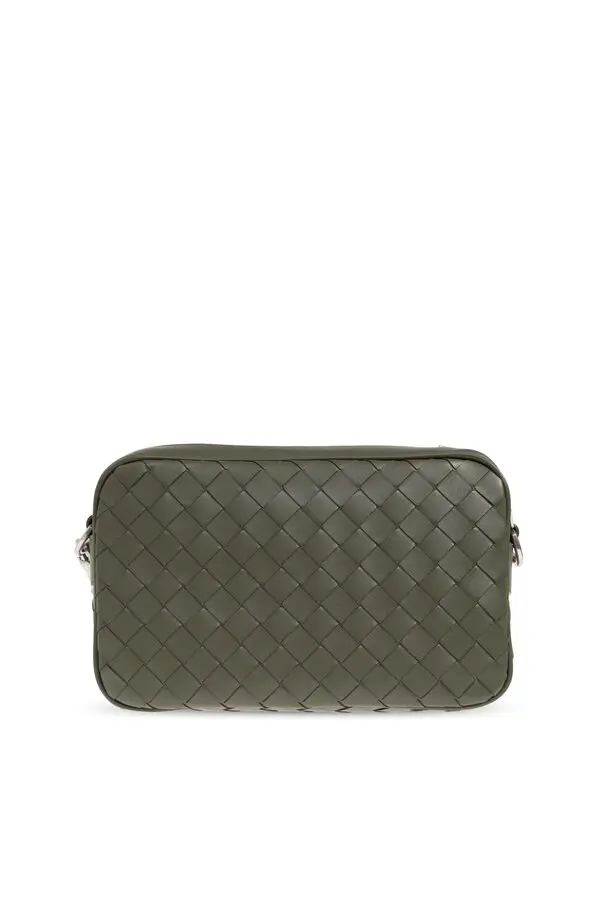 Bottega Veneta Zippered Shoulder Bag - Green