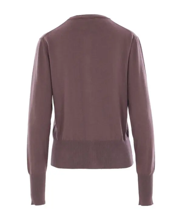 VIVIENNE WESTWOOD Orb Embroidered Knit Cardigan