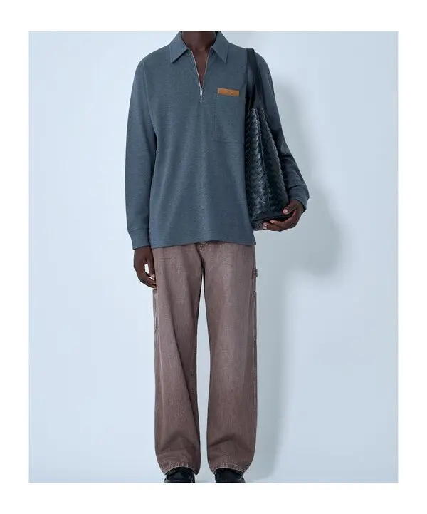 Bottega Veneta Washed Denim Trousers