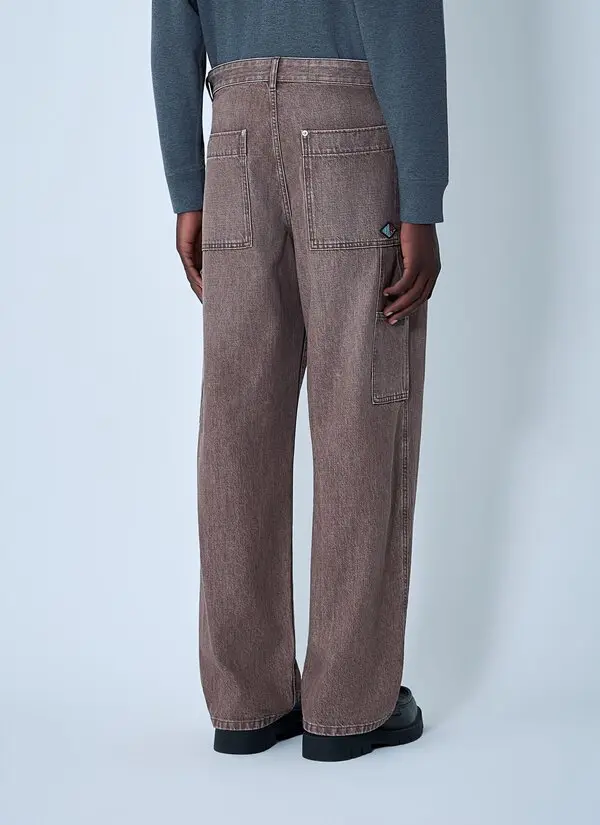 Bottega Veneta Washed Denim Trousers
