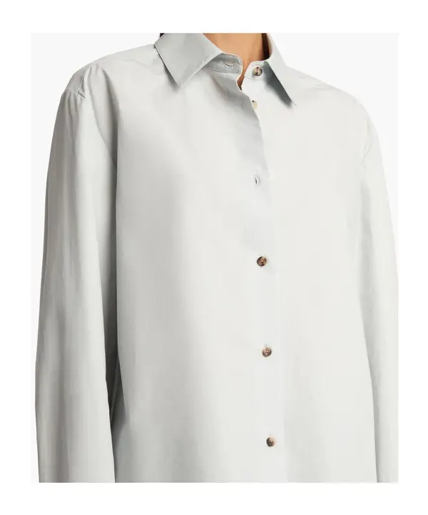 Khaite Argo Cotton Poplin Shirt