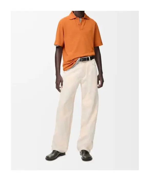 Loewe Anagram Embroidered Polo Shirt