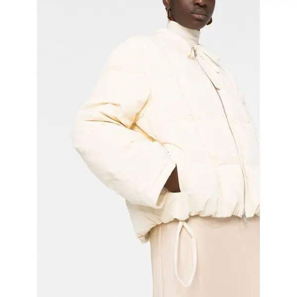 JIL SANDER Quilted Down Jacket - Nude