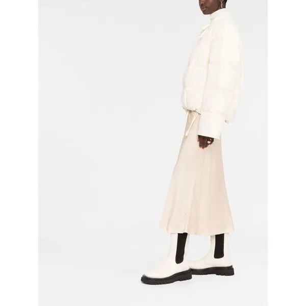 JIL SANDER Quilted Down Jacket - Nude