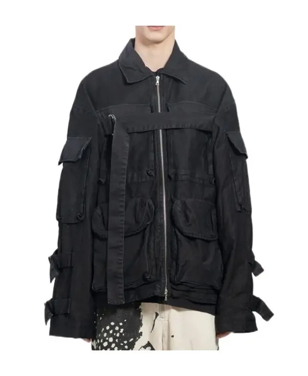 Dries Van Noten Zip Up Casual Jacket