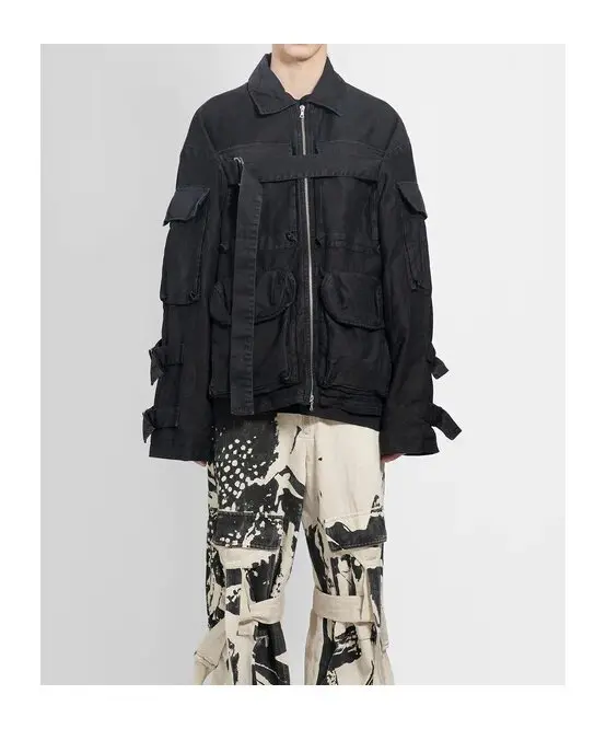 Dries Van Noten Zip Up Casual Jacket