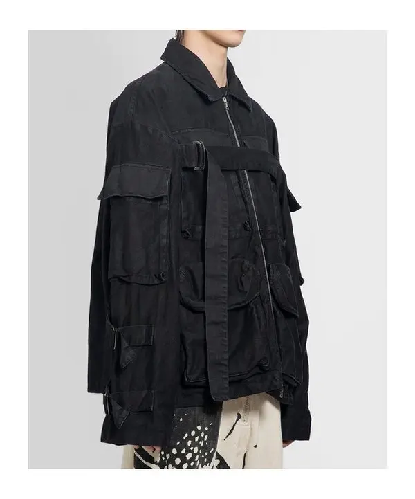 Dries Van Noten Zip Up Casual Jacket