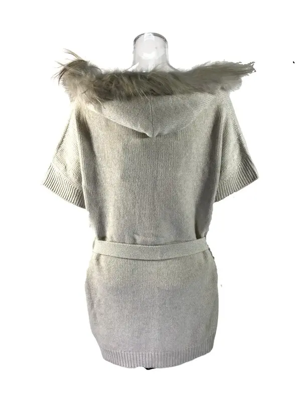 Max Mara Short-sleeved Knitted Cardigan