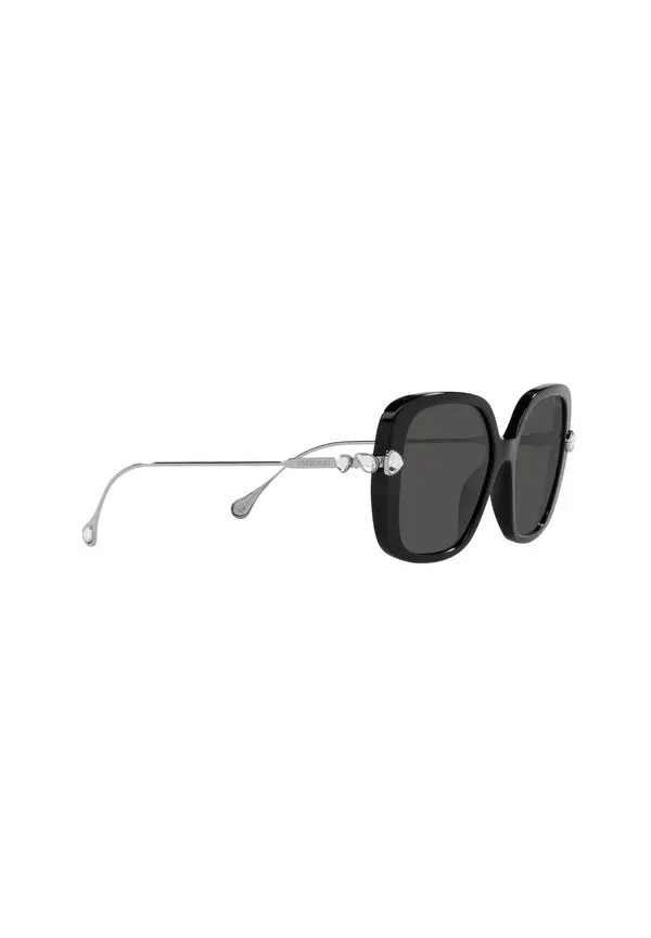 SWAROVSKI Oversized Square Frame Sunglasses